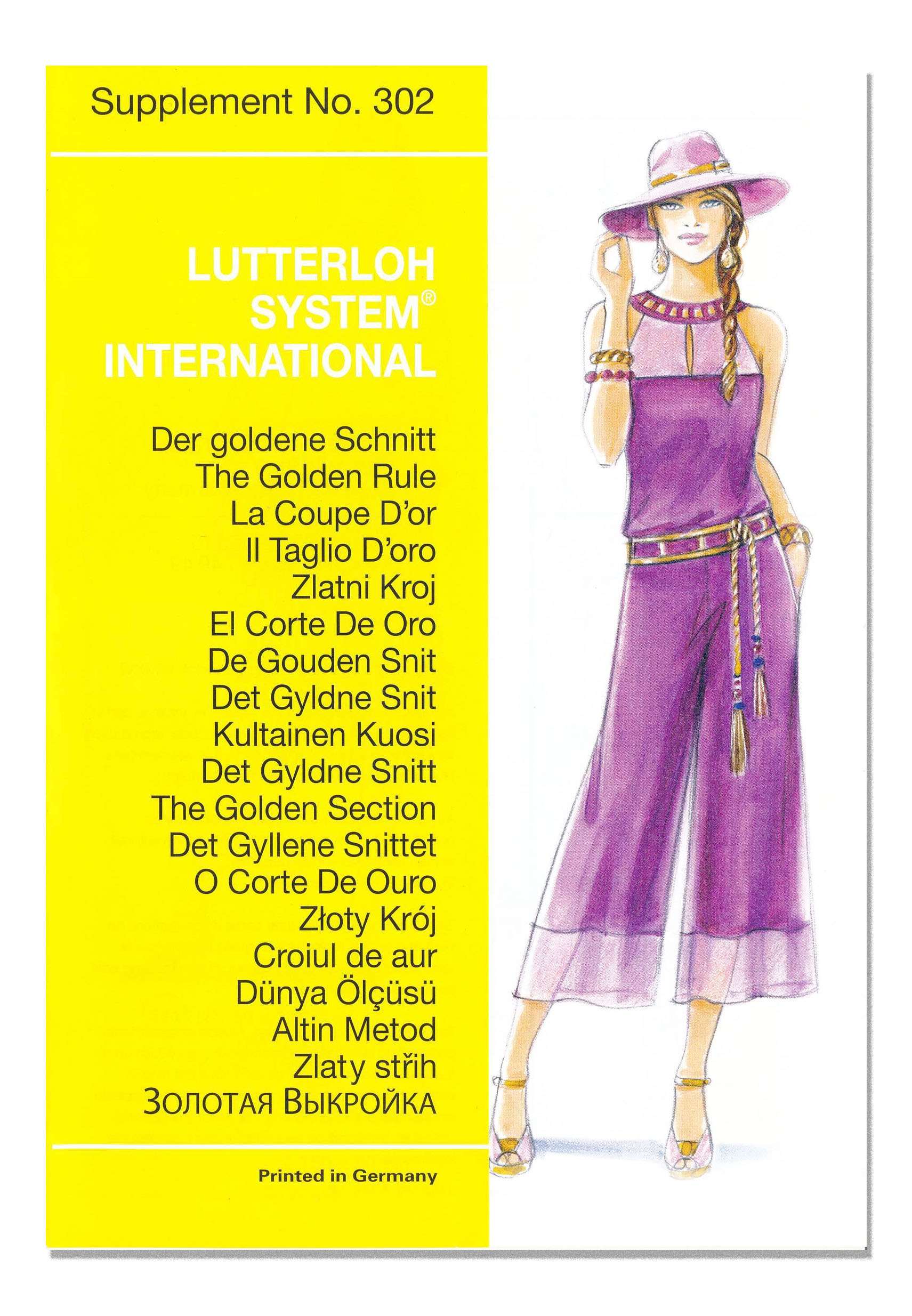 Modeergänzungs Heft Nr. 302 – Modeverlag Lutterloh