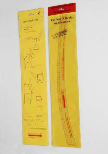 designer ruler including protective cover – Modeverlag Lutterloh
